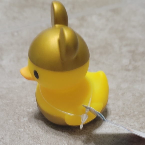 Disney | Toys | 2 Gold Mickey Ears Duckz Mini Rubber Duck Rare | Poshmark